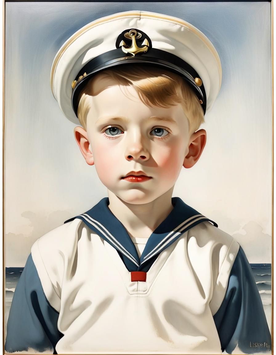 portrait of a boy - AI Generated Artwork - NightCafe Creator