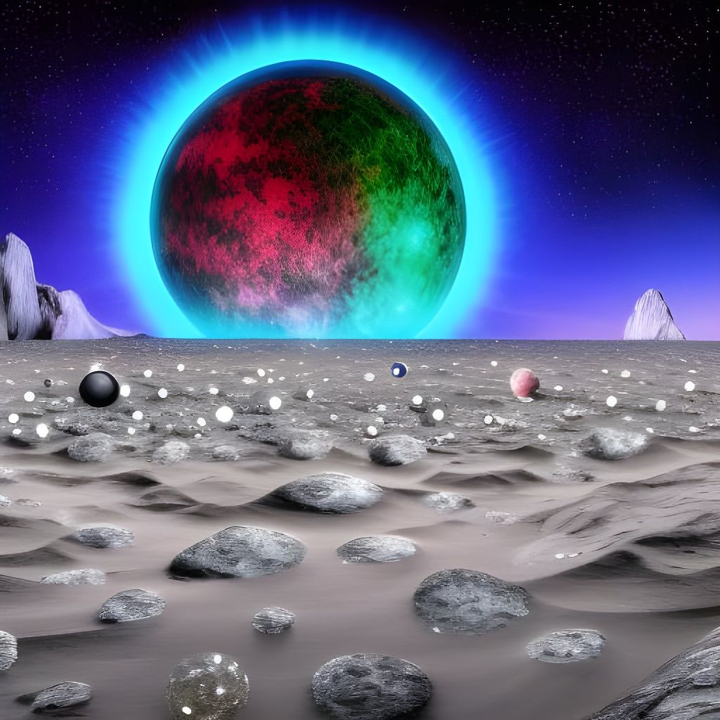 Marble Planet - AI Generated Artwork - NightCafe Creator