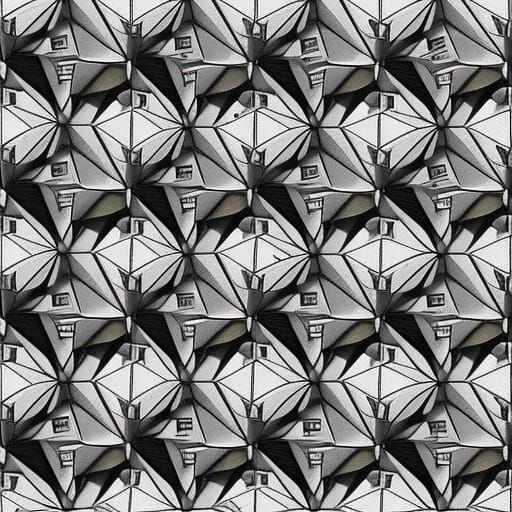Escher Doodle - AI Generated Artwork - NightCafe Creator