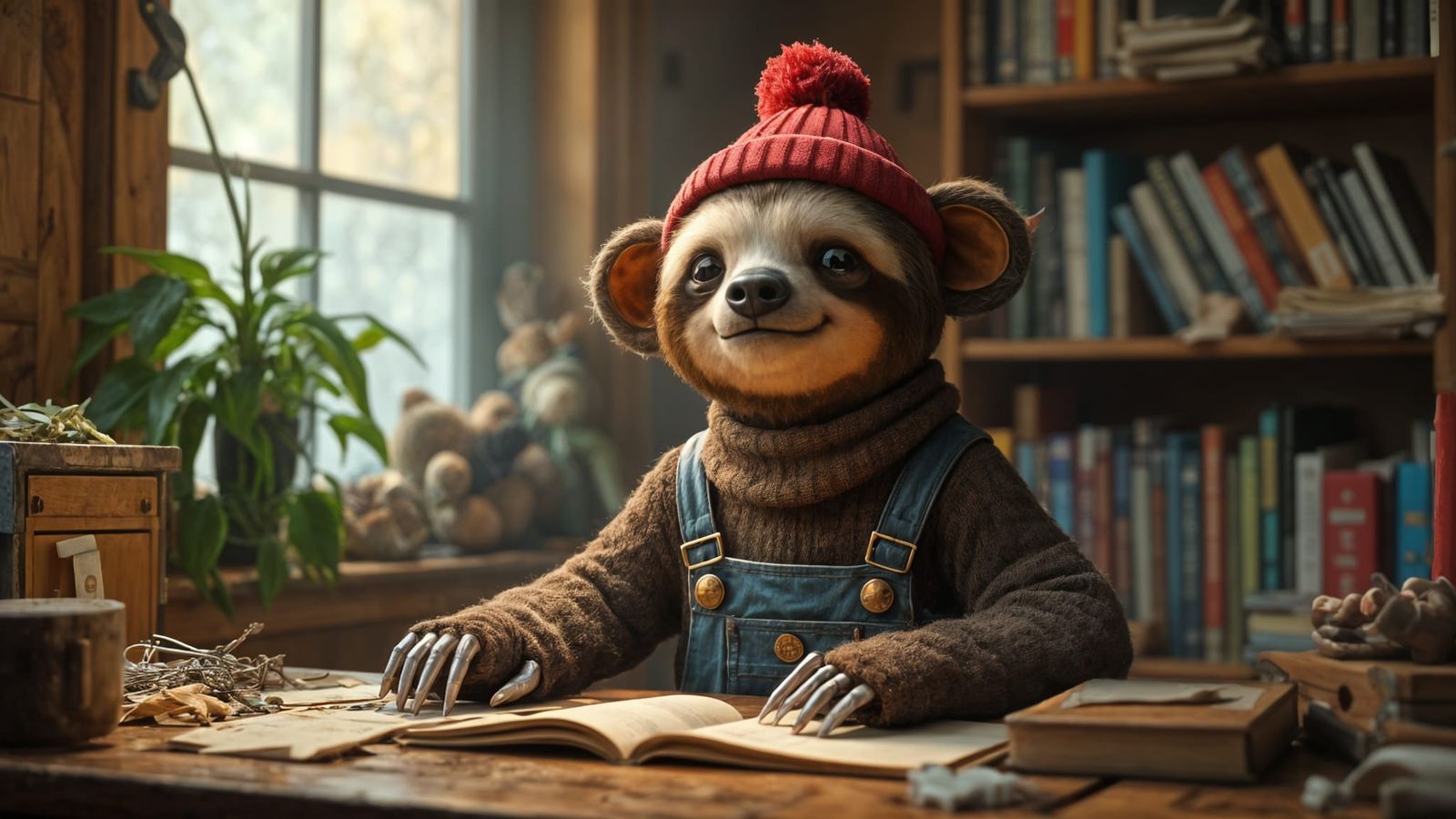 Slow Lane Chronicles: The Urban Sloth's Adventure