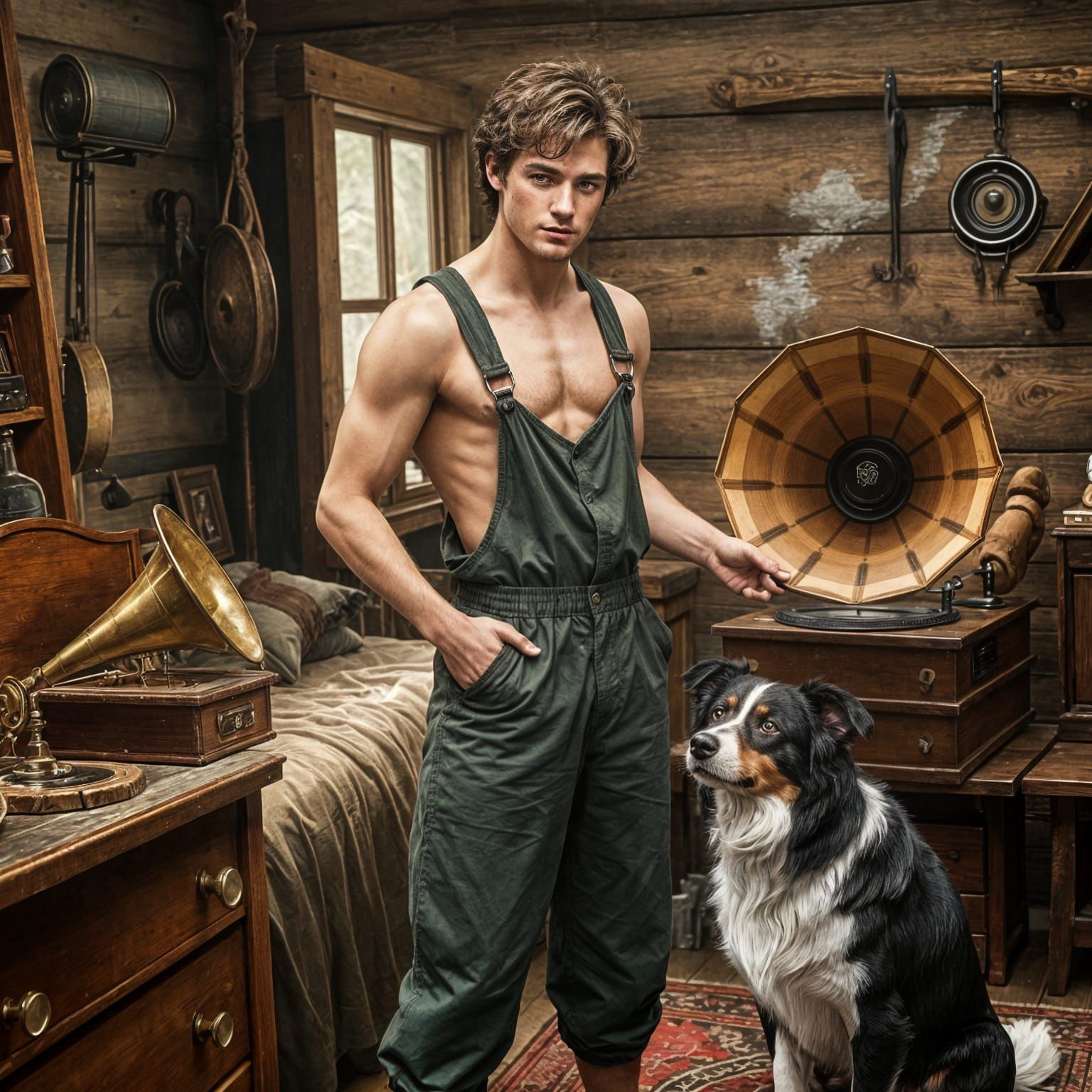 Shep wasn't too impressed with the "Old Shep" record his master was ...