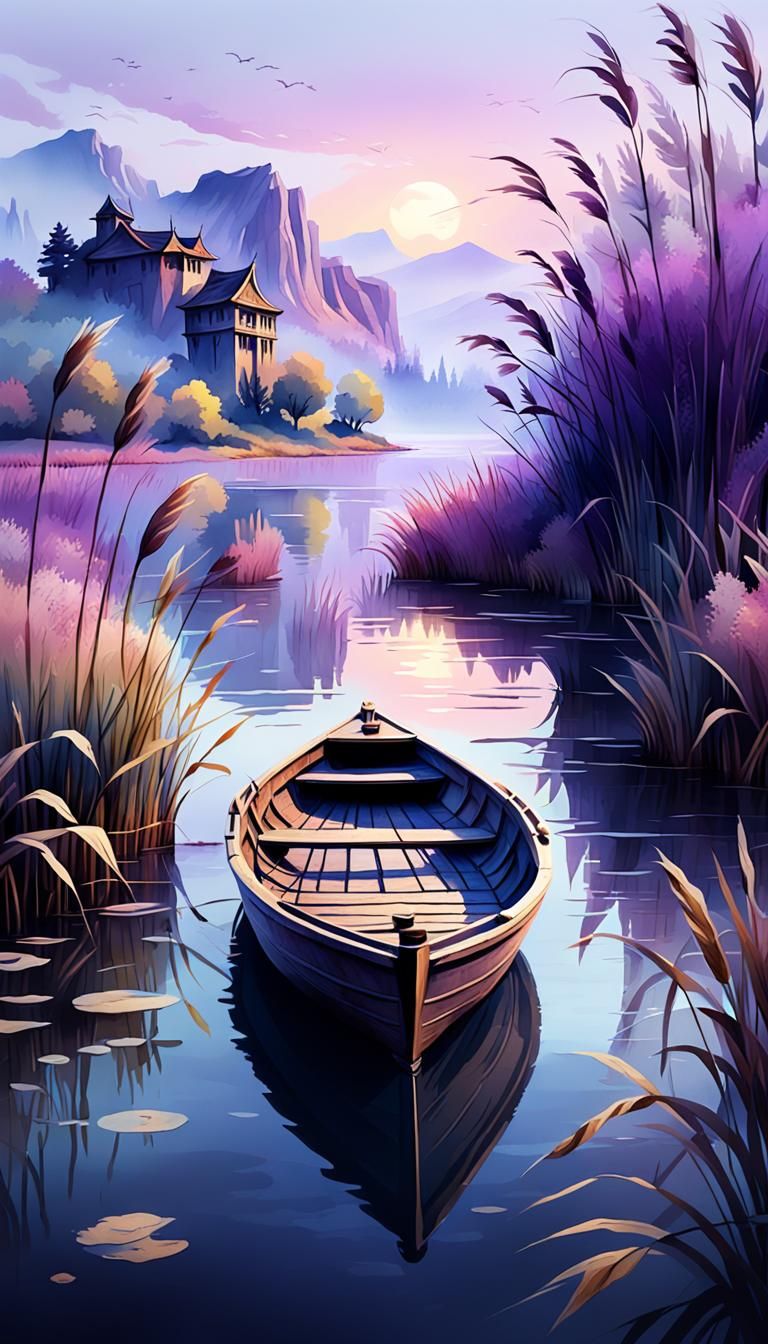 delicate watercolor style with pastel shades, soft brushwork and a ...