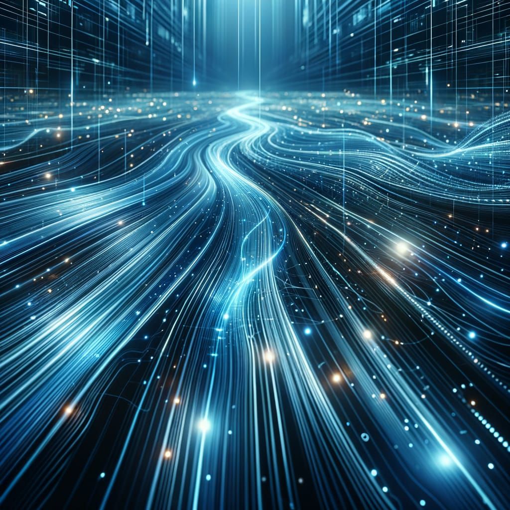 Blue led line motion - Blue led line motion