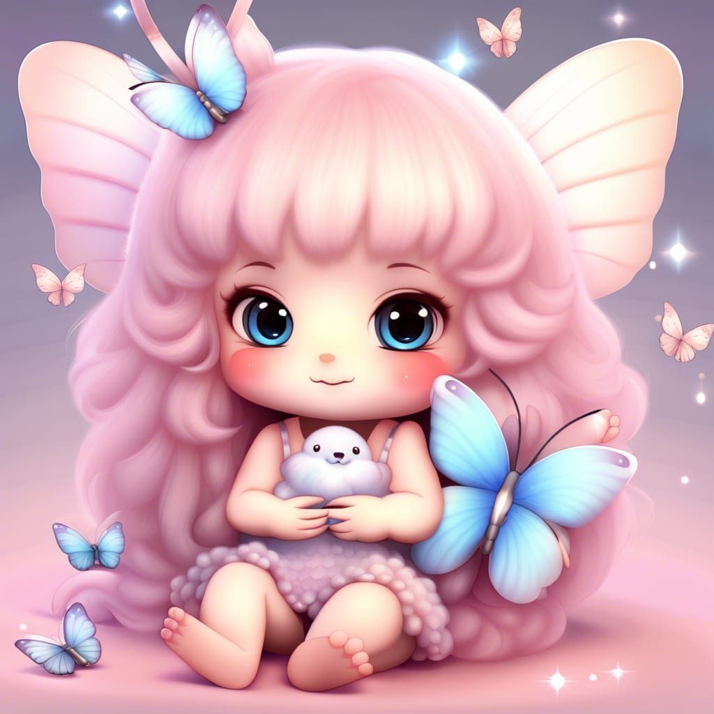 Cuteness [🟩🟩🟩🟩🟩🟩🟩🟩🟩↔️] - AI Generated Artwork - NightCafe Creator