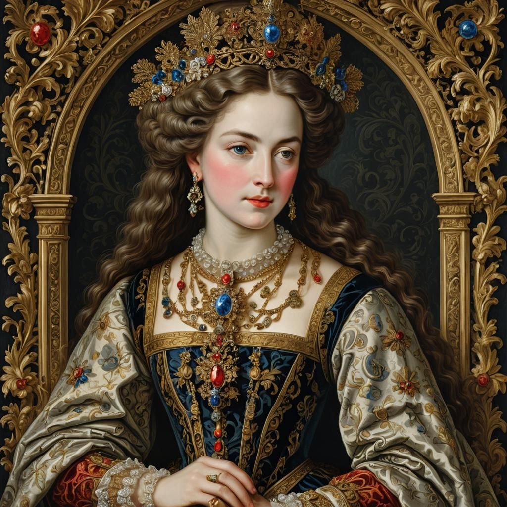 French Queen - AI Generated Artwork - NightCafe Creator