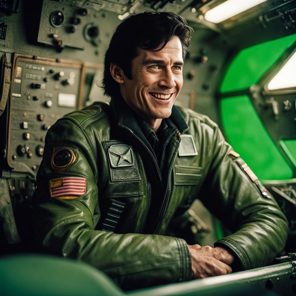 the black-haired interstellar pilot with a quarter smile. Dan Casey was ...