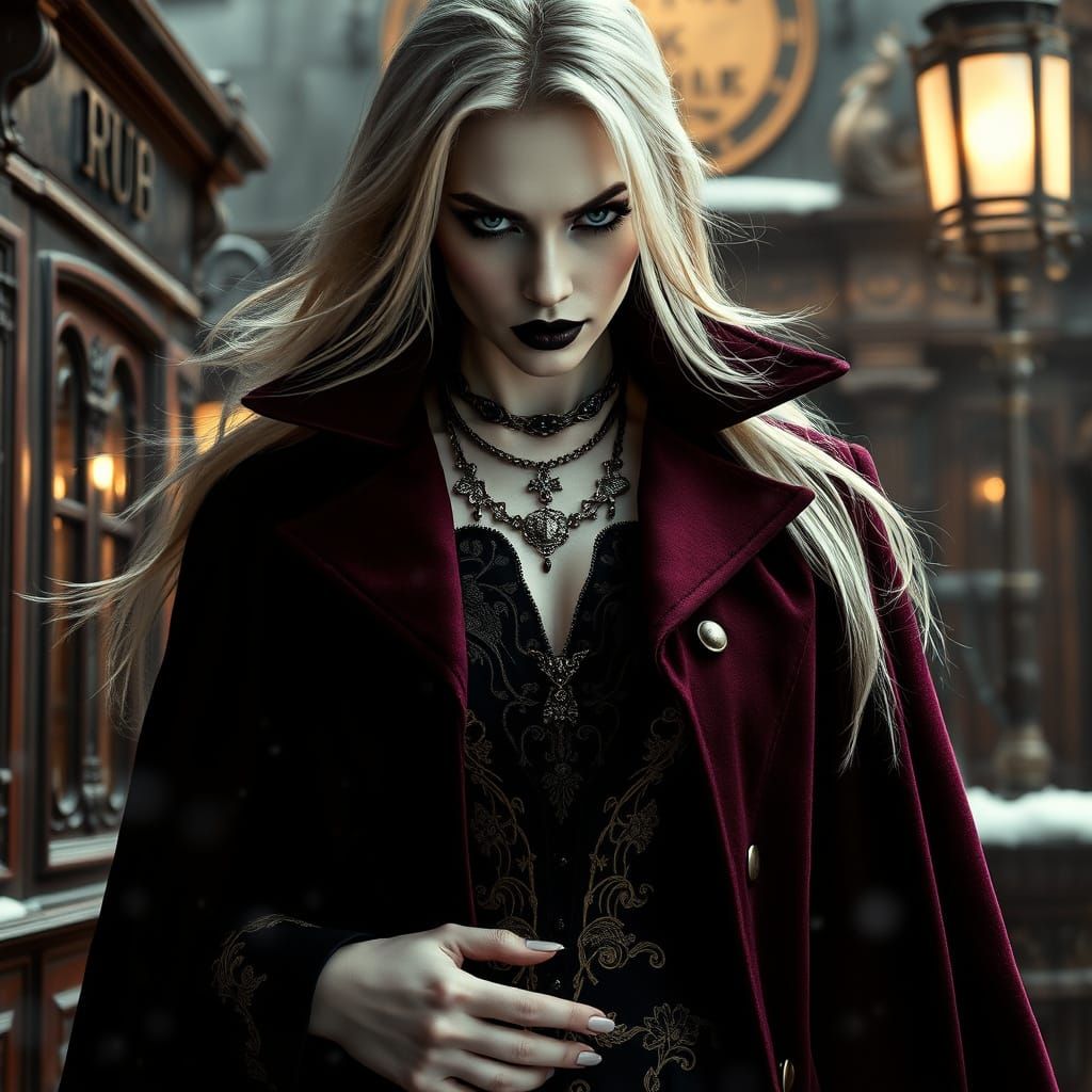 Nalika's Anger - Regal Vampire Goddess Exudes Dark Fantasy a...