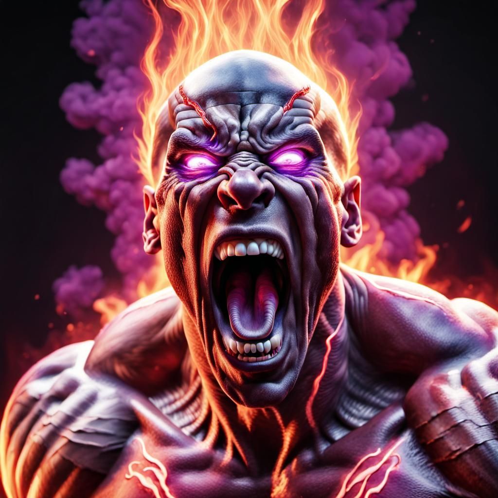 Rage - AI Generated Artwork - NightCafe Creator