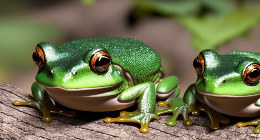 Froggies - AI Generated Artwork - NightCafe Creator