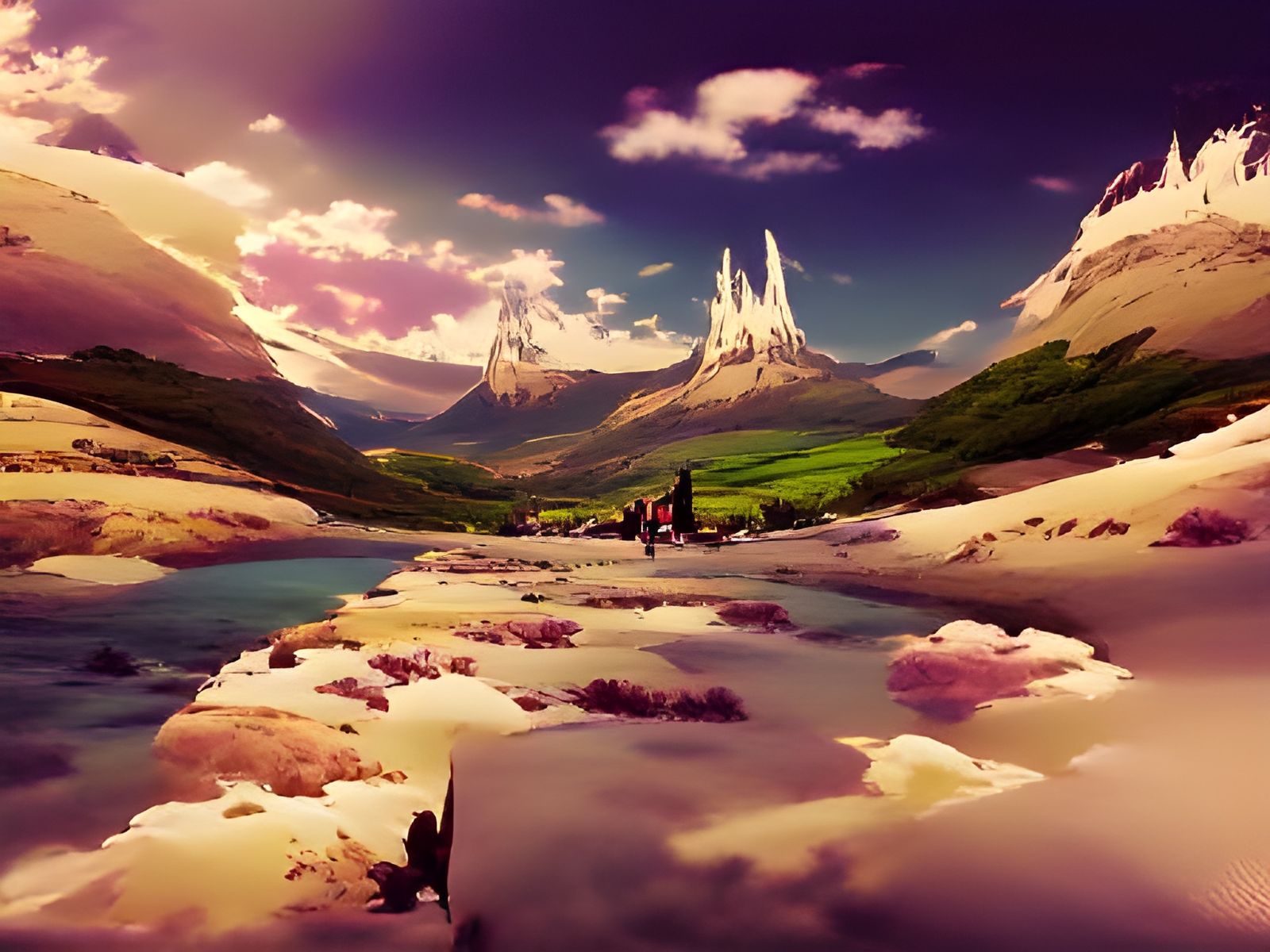 This scenery is wonderful... Surely enough to convince anyone to become ...