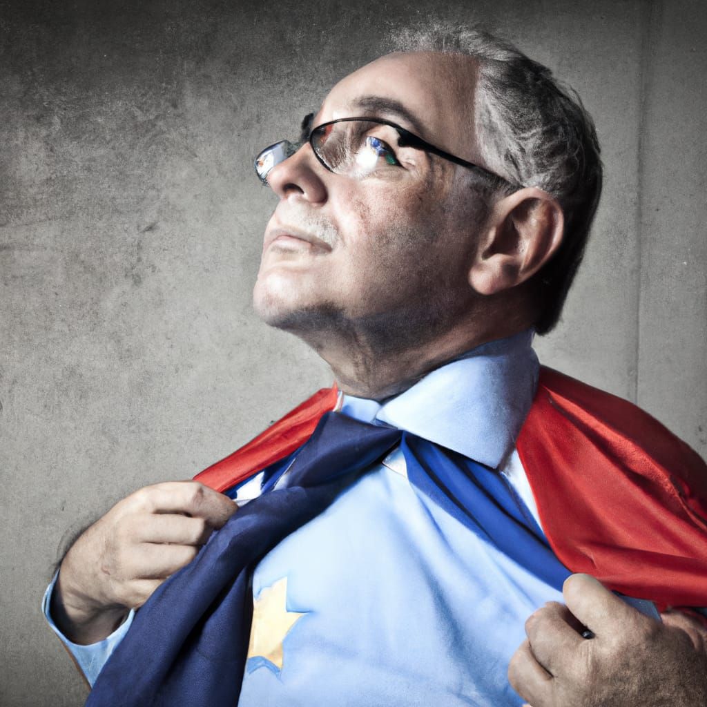 Superman Retired 03 - AI Generated Artwork - NightCafe Creator