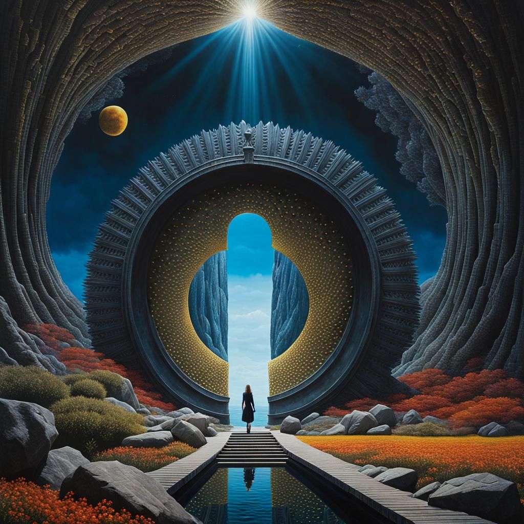 Epic Entrance - AI Generated Artwork - NightCafe Creator