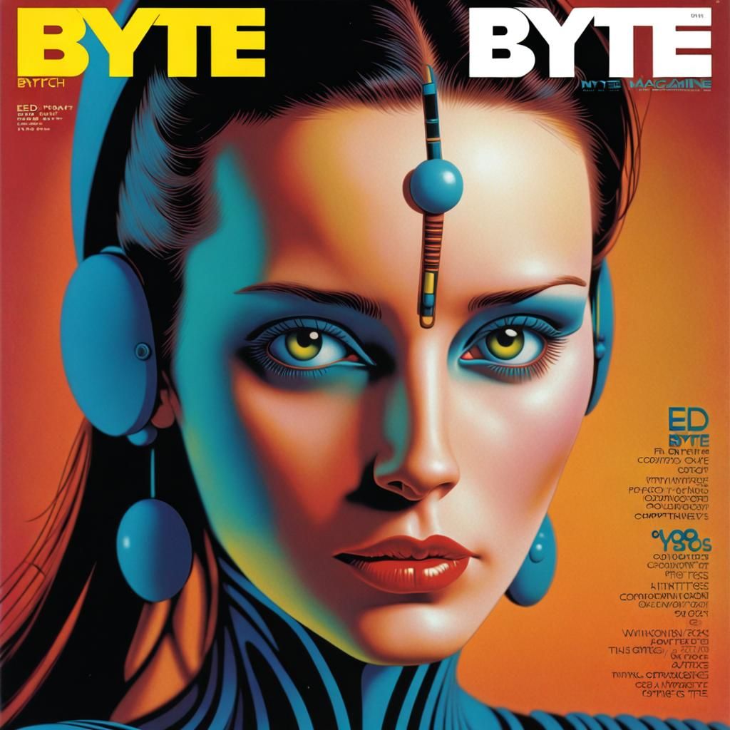 Byte Magazine - AI Generated Artwork - NightCafe Creator