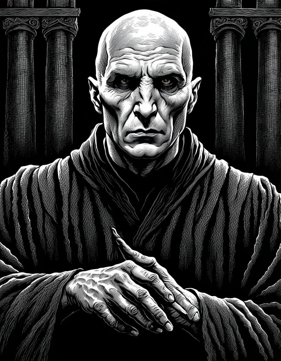 Lord Voldemort - AI Generated Artwork - NightCafe Creator