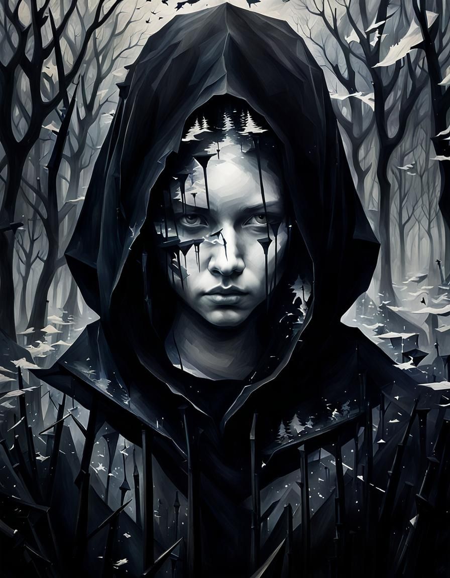 "Path of eternity, Dark reality" - AI Generated Artwork - NightCafe Creator