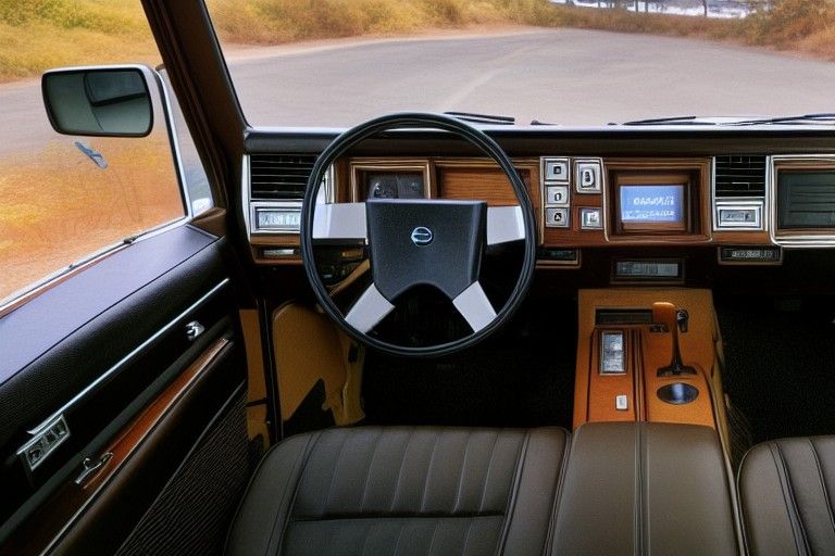 1974 Nissan Pathfinder interior, inside of a 1970's version of the ...