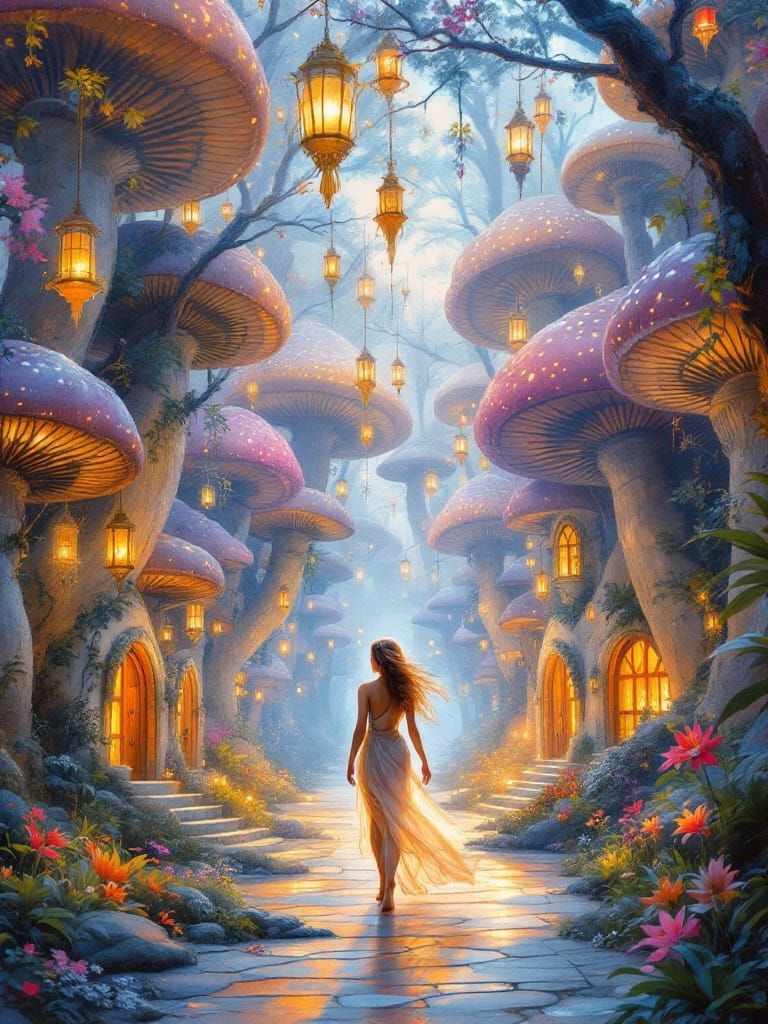 A Walk Through Fae Town - A Walk Through Fae Town