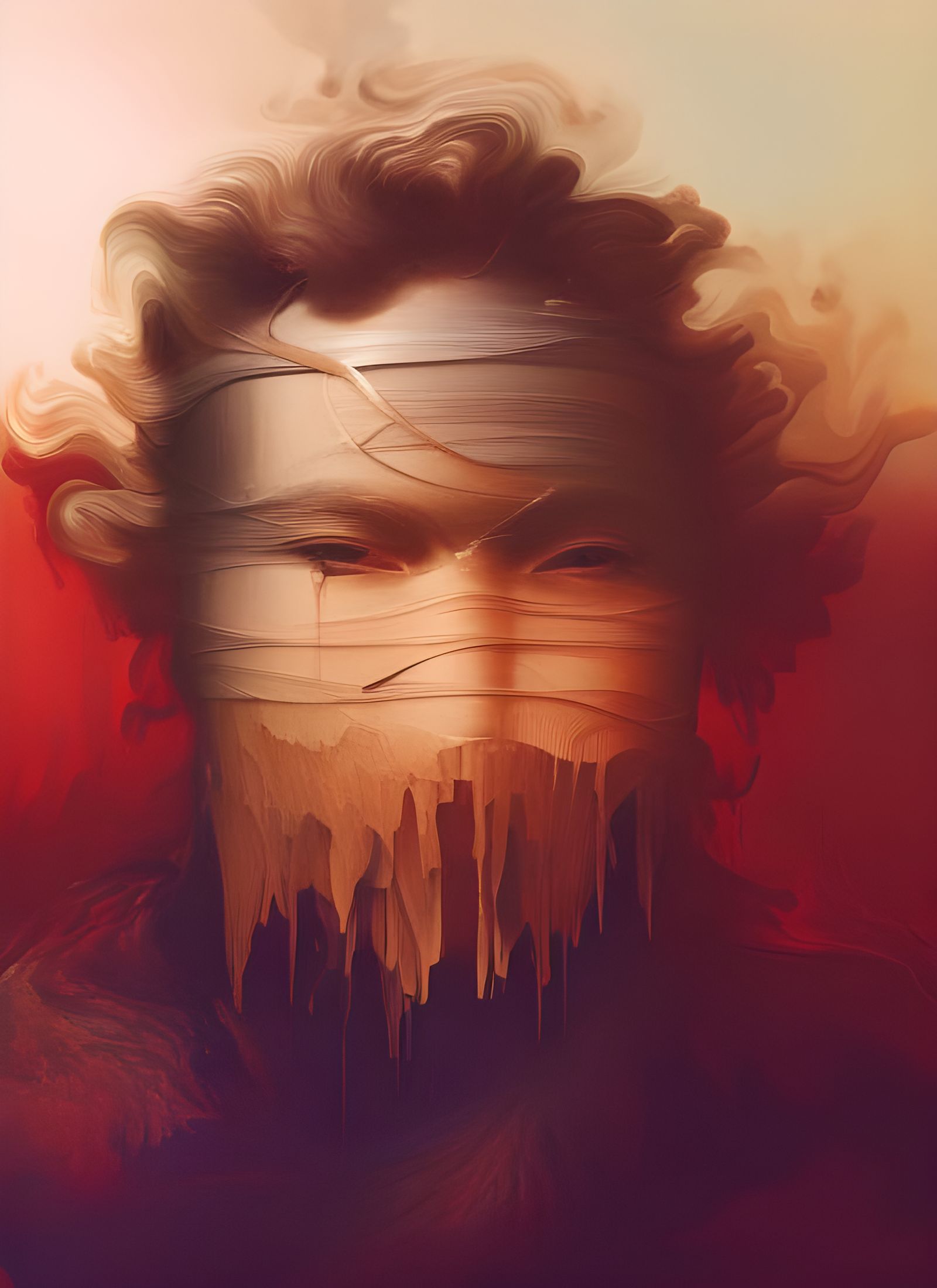 An Actual Self Portrait - AI Generated Artwork - NightCafe Creator