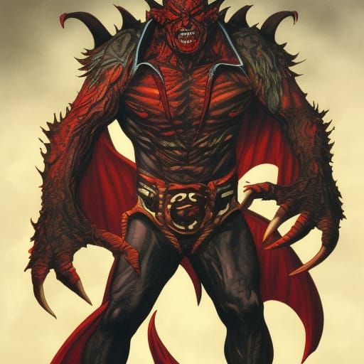 Morbius The Demon - AI Generated Artwork - NightCafe Creator