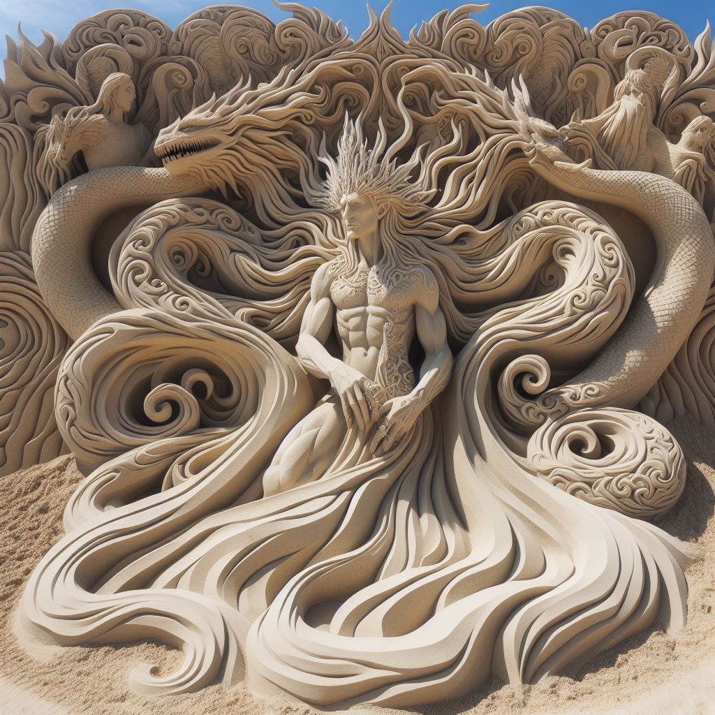 Sand Fantasy - AI Generated Artwork - NightCafe Creator