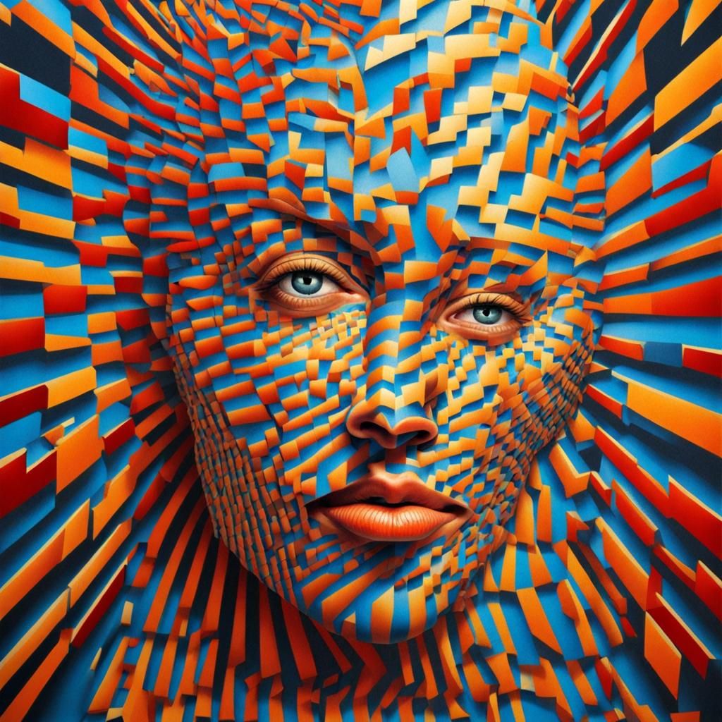 Op Art Study #3 - AI Generated Artwork - NightCafe Creator