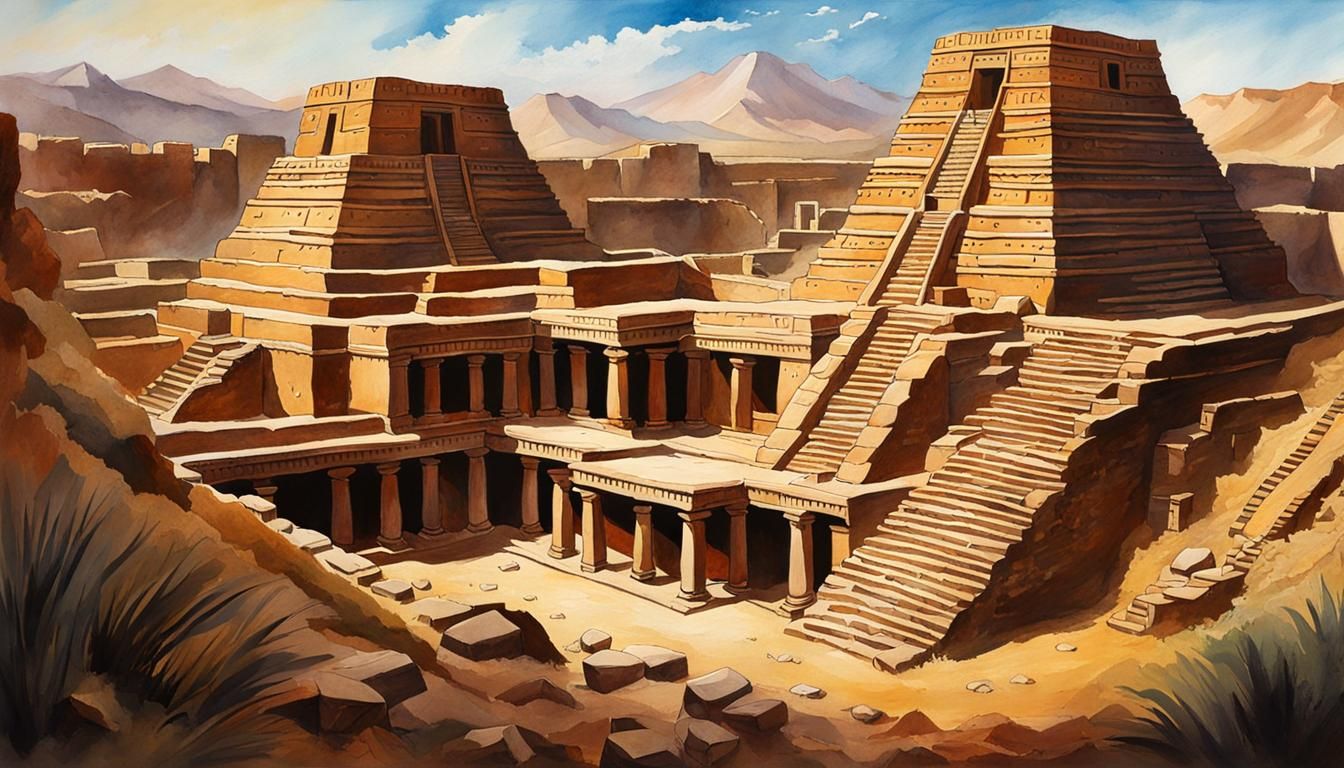 Ruins of Harappa - AI Generated Artwork - NightCafe Creator