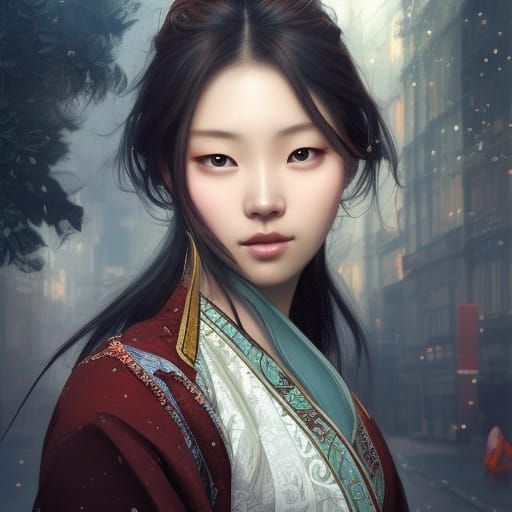 Korean - AI Generated Artwork - NightCafe Creator