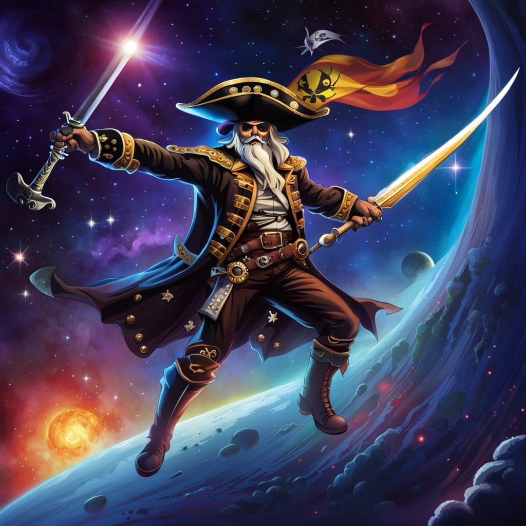 Space Pirate - AI Generated Artwork - NightCafe Creator