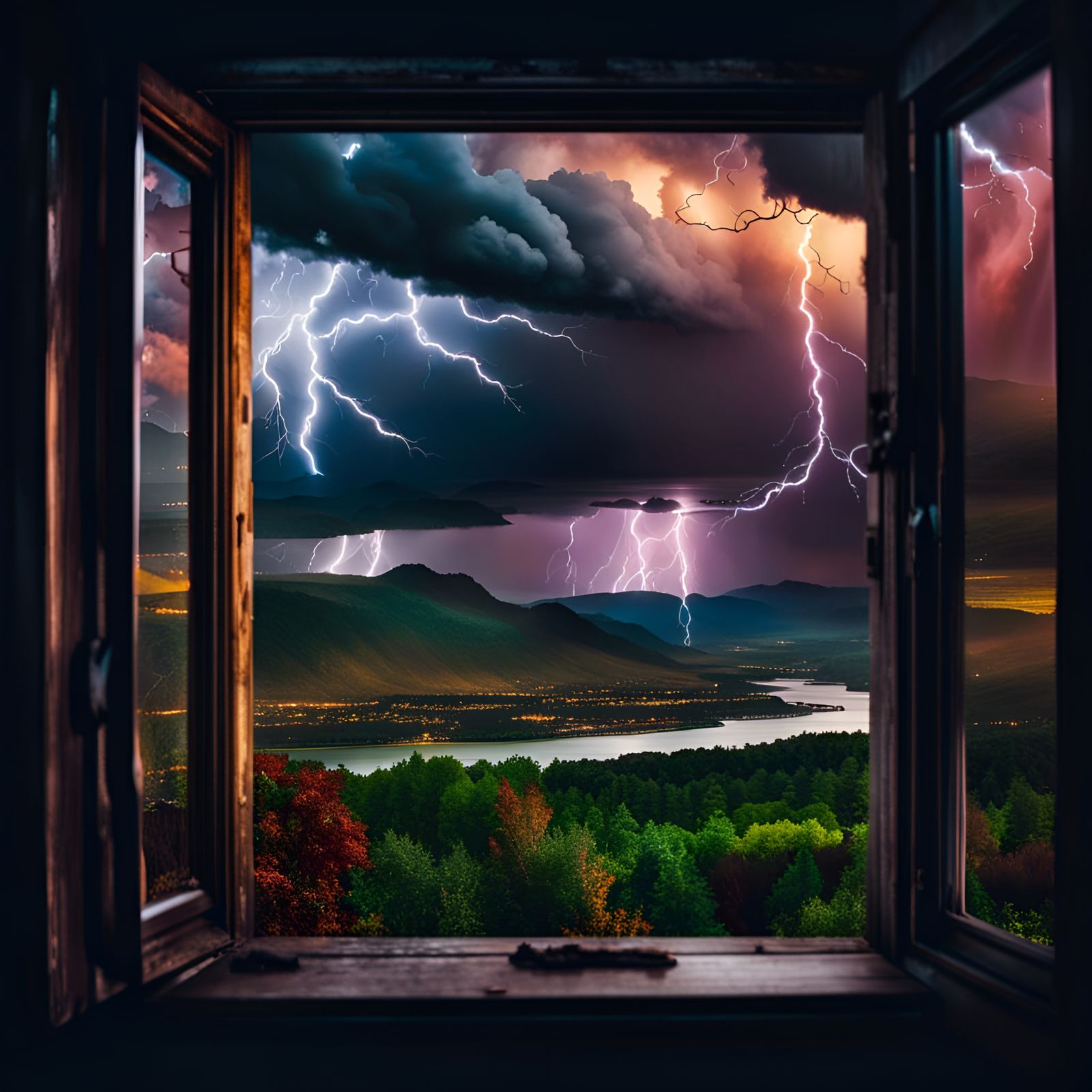 In this heat, I with this window view today! - AI Generated Artwork ...