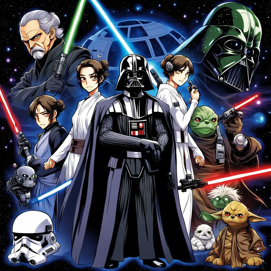 Star Wars. - AI Generated Artwork - NightCafe Creator