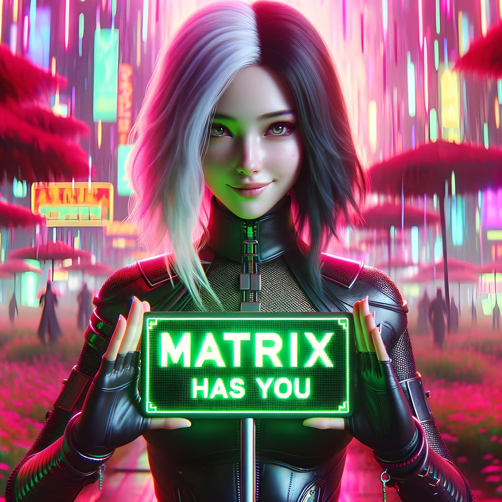 Matrix Has You - AI Generated Artwork - NightCafe Creator