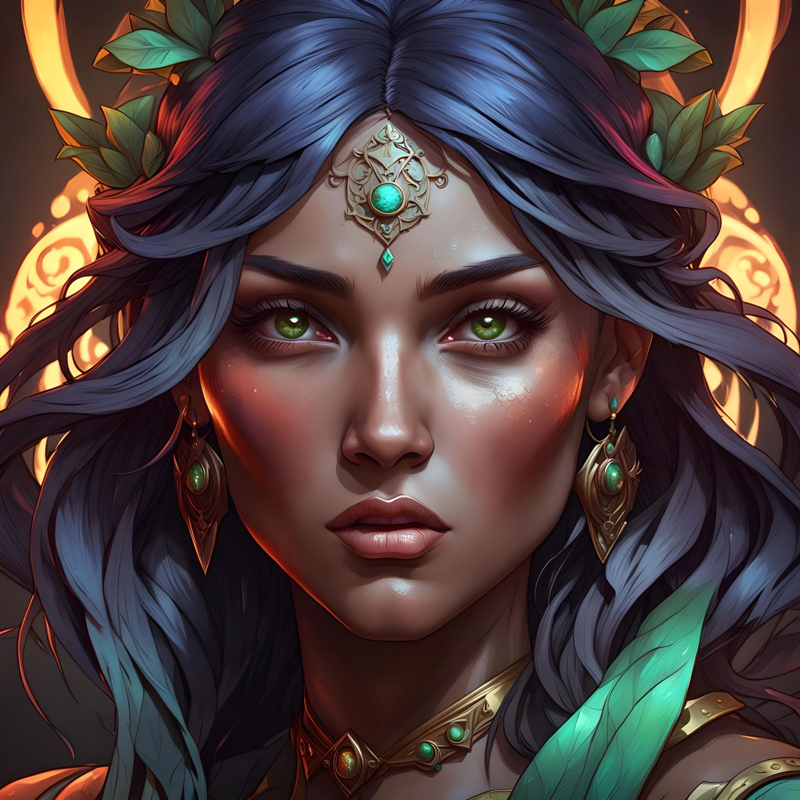 Poison Ivy! - AI Generated Artwork - NightCafe Creator