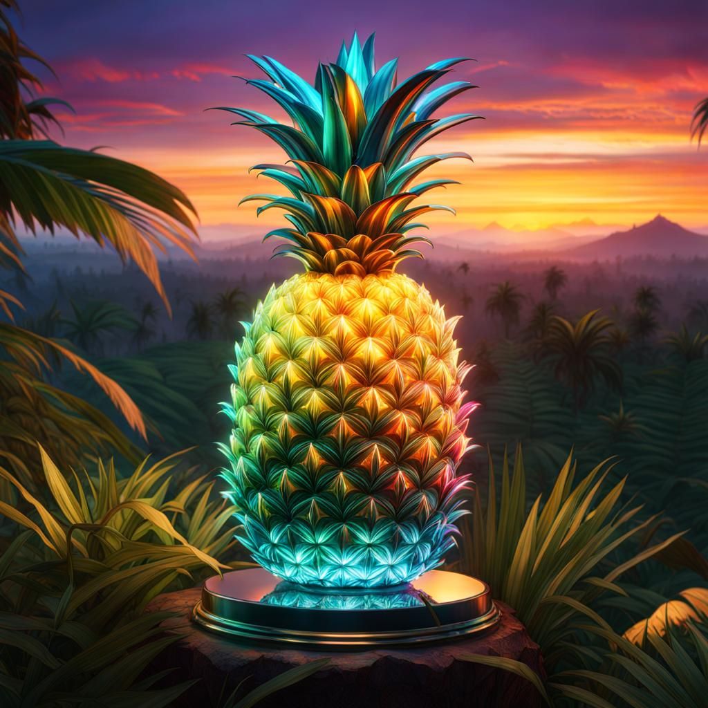 Polomolok's Pineapple - AI Generated Artwork - NightCafe Creator