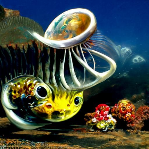 The hidden monster - AI Generated Artwork - NightCafe Creator