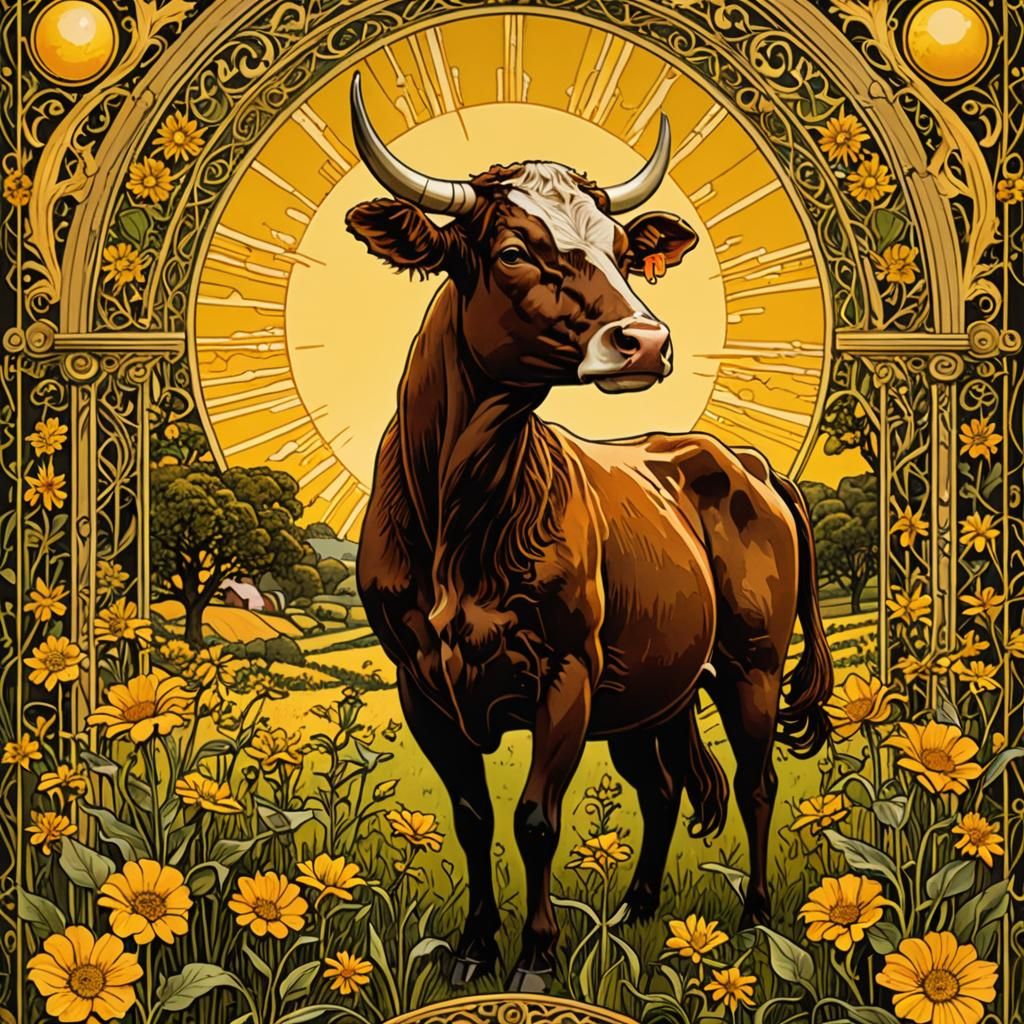 Moooooo! 🐮 - AI Generated Artwork - NightCafe Creator