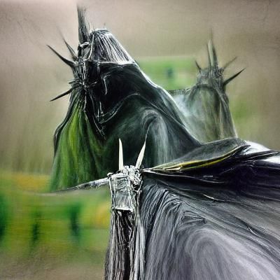 The witch king, king of the Nazgul 8k resolution hyperrealism horror ...