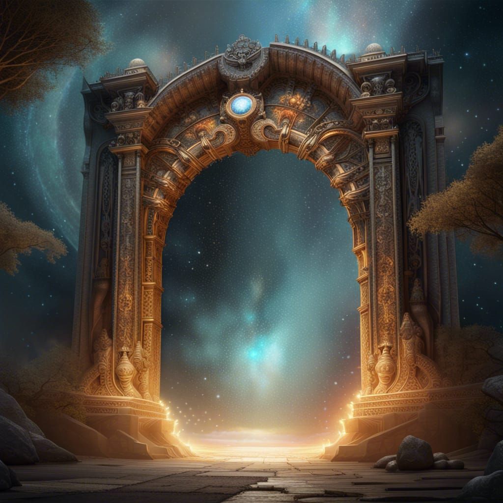 Gateway to Enlightenment - AI Generated Artwork - NightCafe Creator