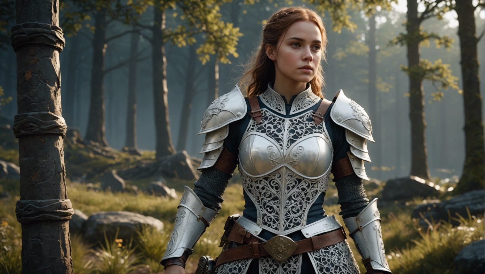 Ritterin von Camelot - AI Generated Artwork - NightCafe Creator