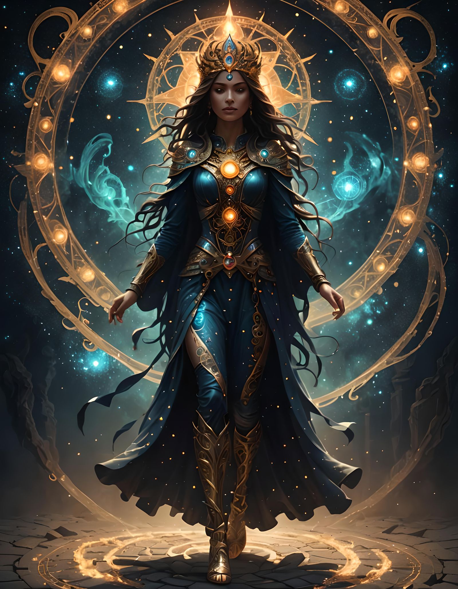 Cosmic Entity - AI Generated Artwork - NightCafe Creator