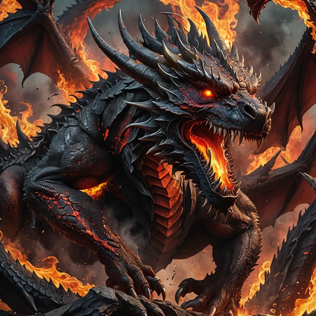 Dragon - AI Generated Artwork - NightCafe Creator