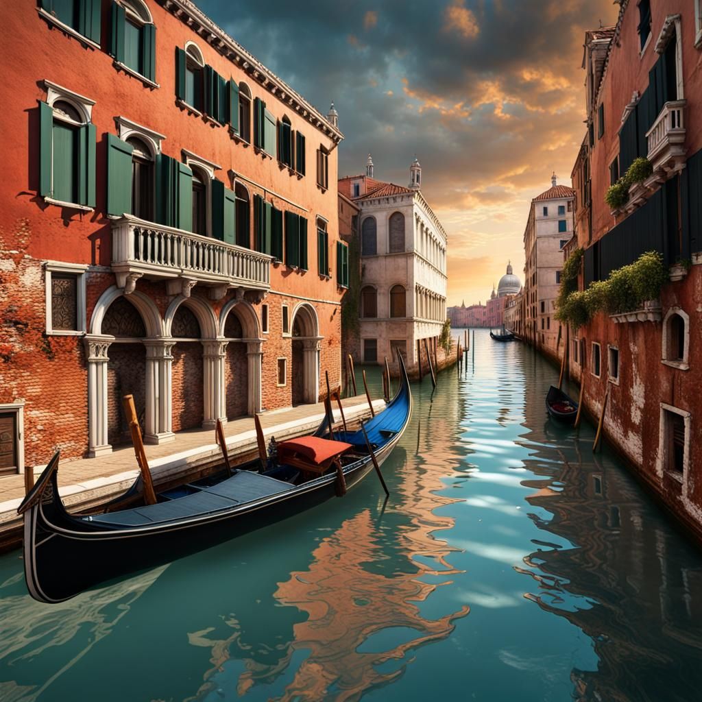 venice, italy - AI Generated Artwork - NightCafe Creator