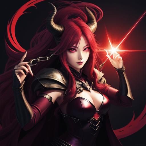 Instant crimson spell - AI Generated Artwork - NightCafe Creator