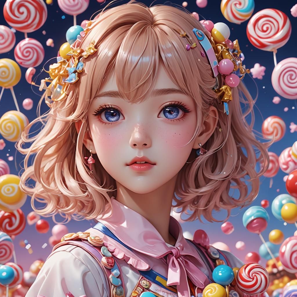 candy sugar pop,ASTRO.KPOP - AI Generated Artwork - NightCafe Creator