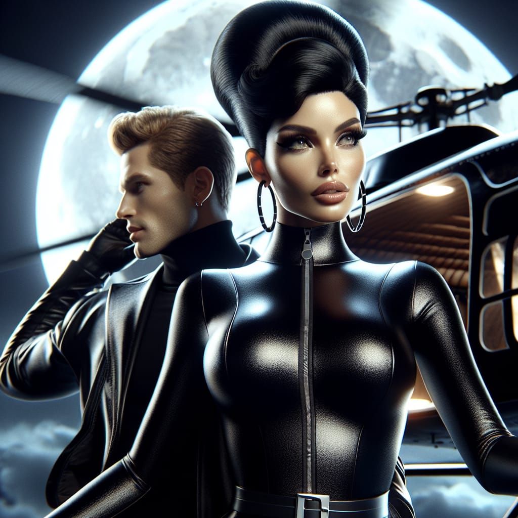 Modesty and Willie_NC_Dalle3_Cin - AI Generated Artwork - NightCafe Creator