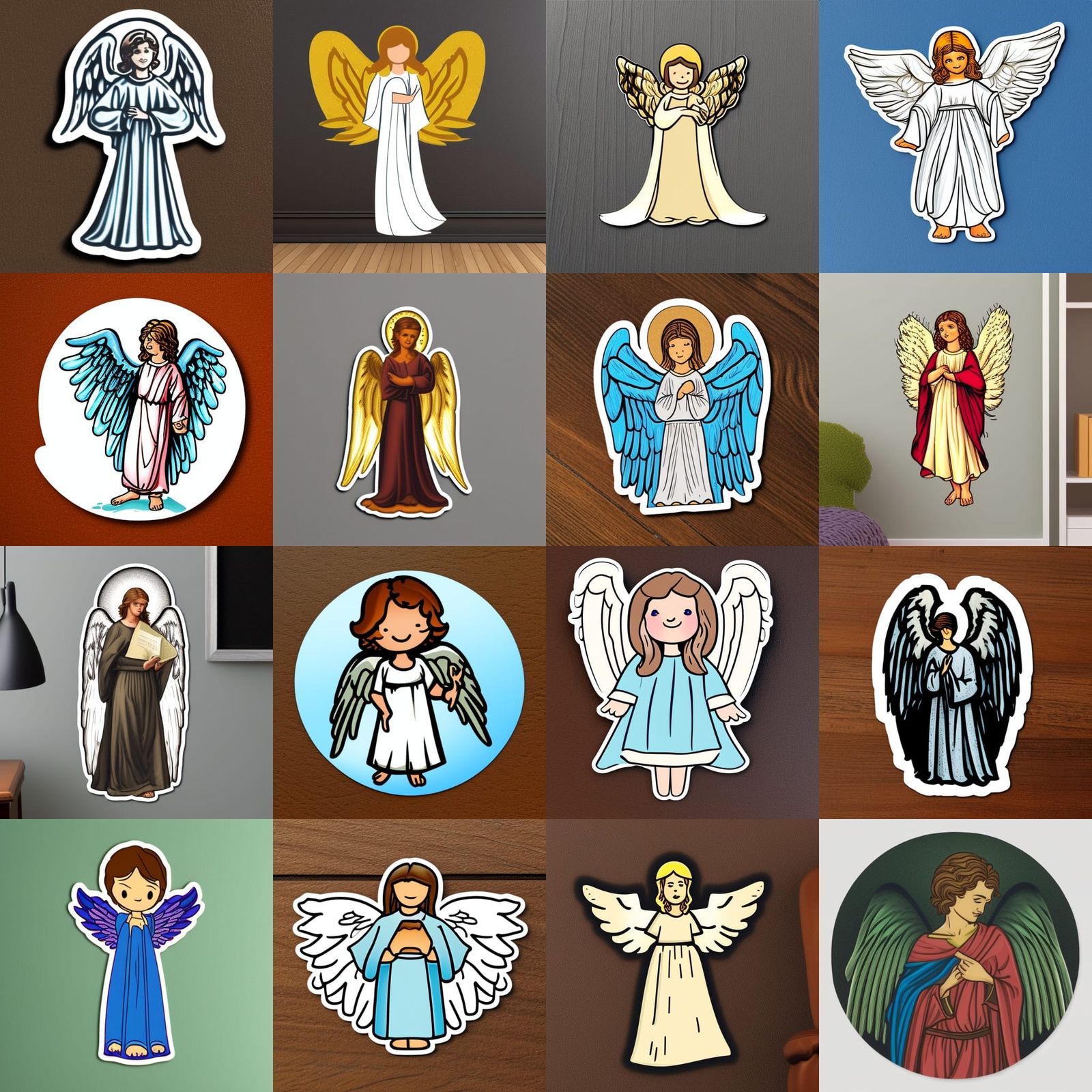 Biblically Accurate Angel Sticker - Biblically Accurate Ange...