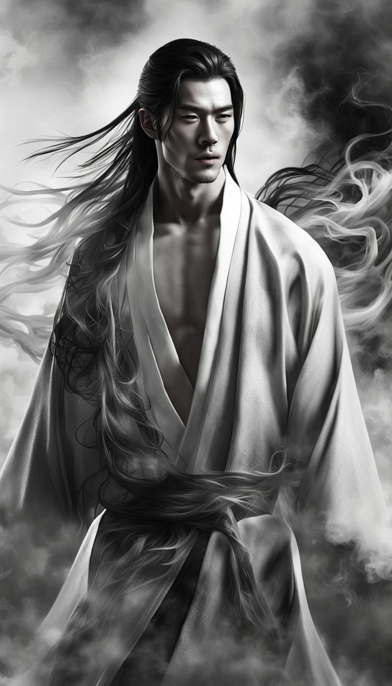 Ancient chinese male's look, First try - AI Generated Artwork ...