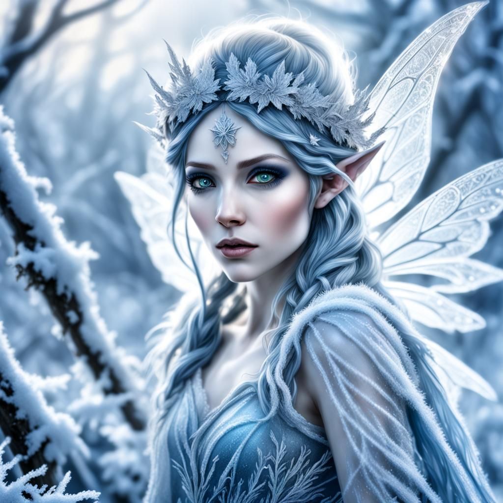 A frost fairy who wields power that everyone is scared of. - AI ...