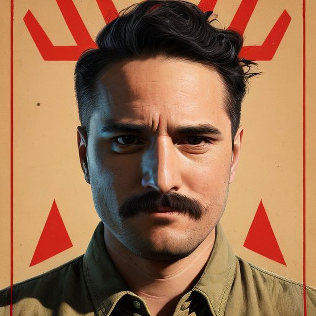 Resistance Leader - AI Generated Artwork - NightCafe Creator