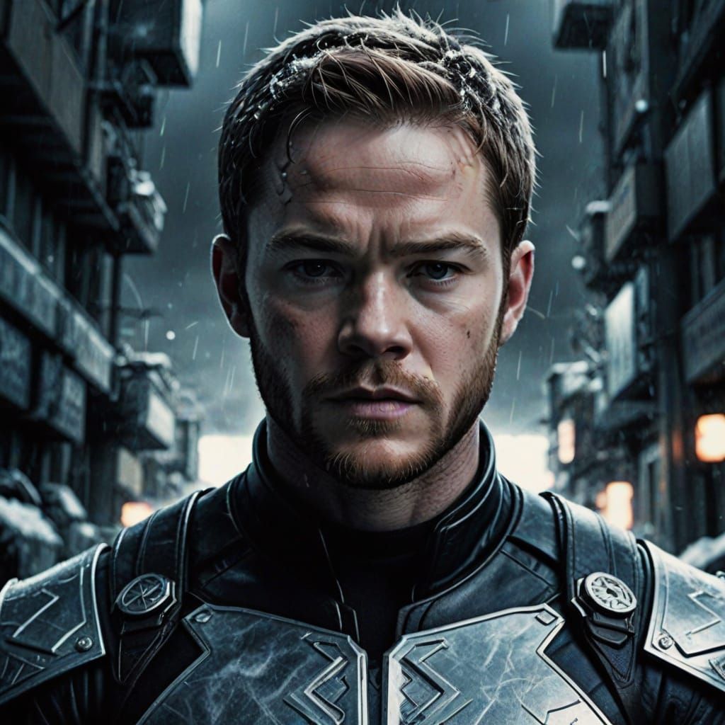 Shawn Ashmore as Iceman in X-Men - Shawn Ashmore as Iceman i...