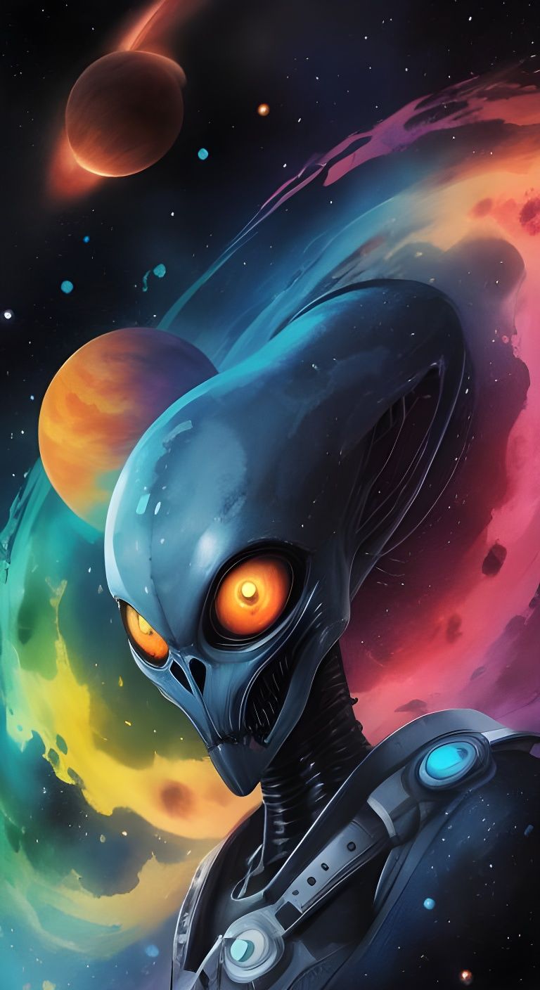 Alien - AI Generated Artwork - NightCafe Creator